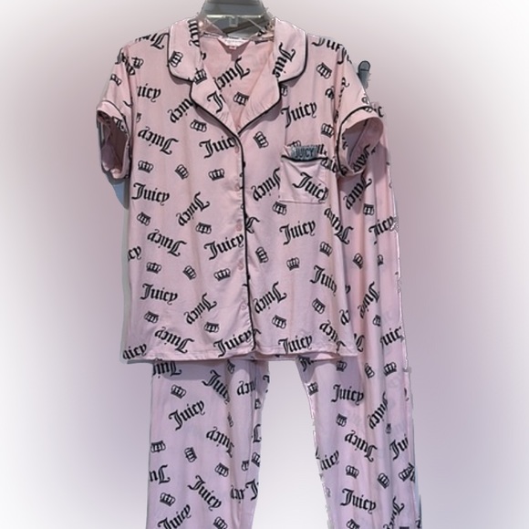 Juicy Couture | Intimates & Sleepwear | Juicy Couture Light Pink Pj ...